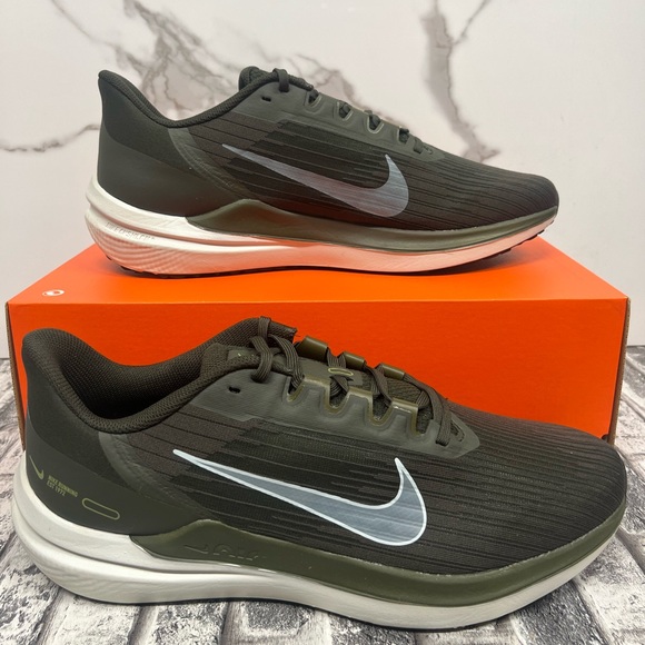 Nike | Shoes | Nike Air Winflo 9 Sequoiaglacier Blue Men Size 4 ...
